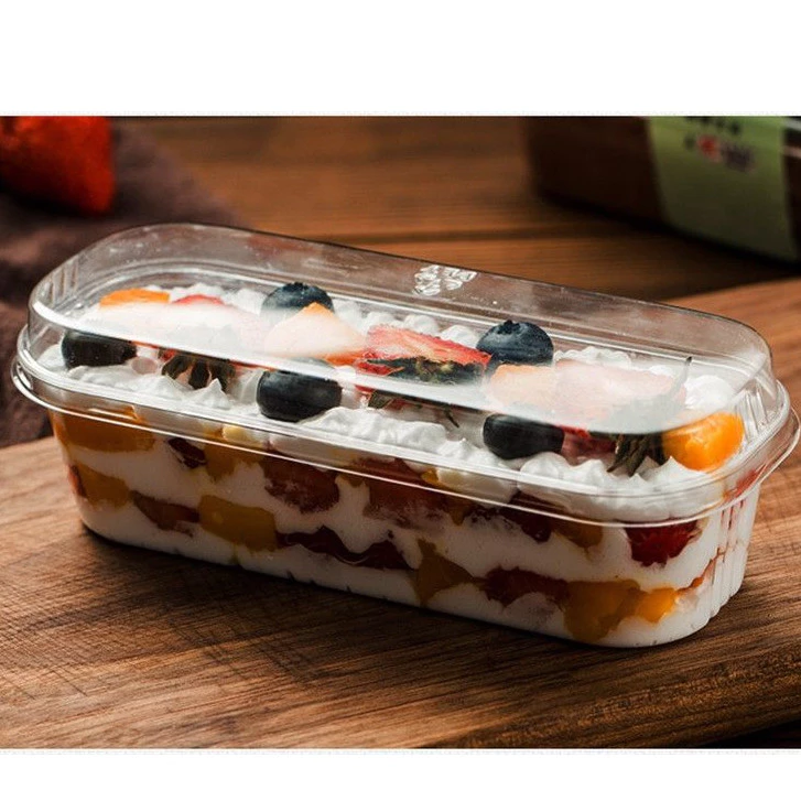 100Pcs Graham Cake Dessert Container Mango Float Mousse Container ...