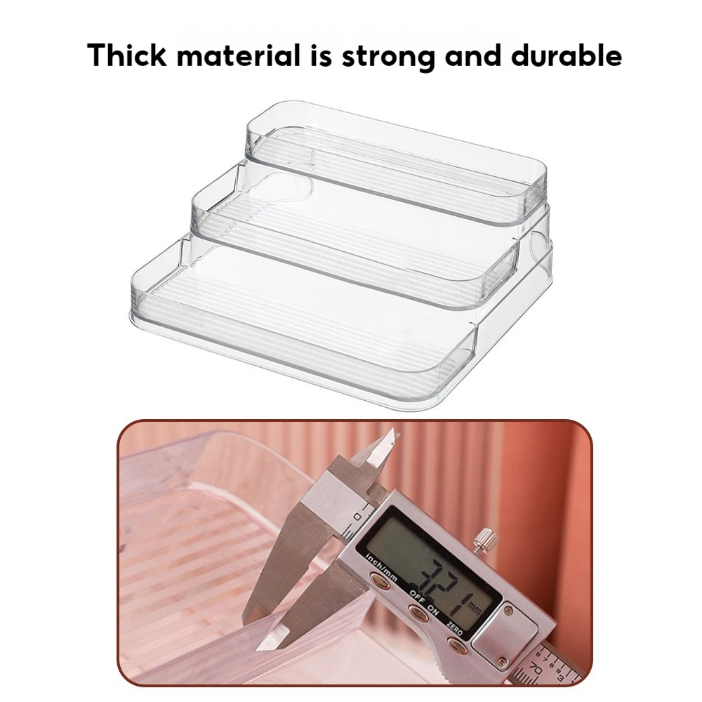 3 Tier Perfume Desk Display Stand Makeup Storage Rack Cosmetic Display ...