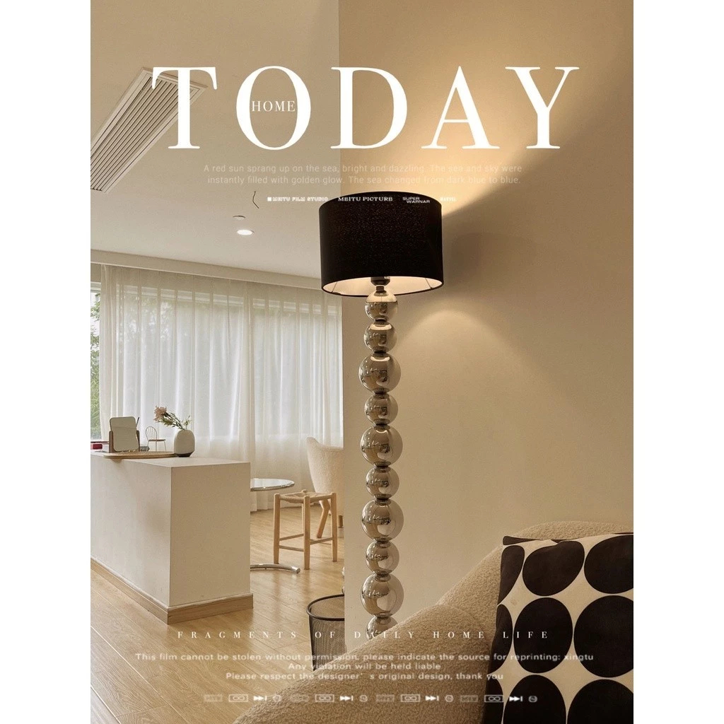Floor lamp diy high appearance level Simple style atmosphere retro new ...