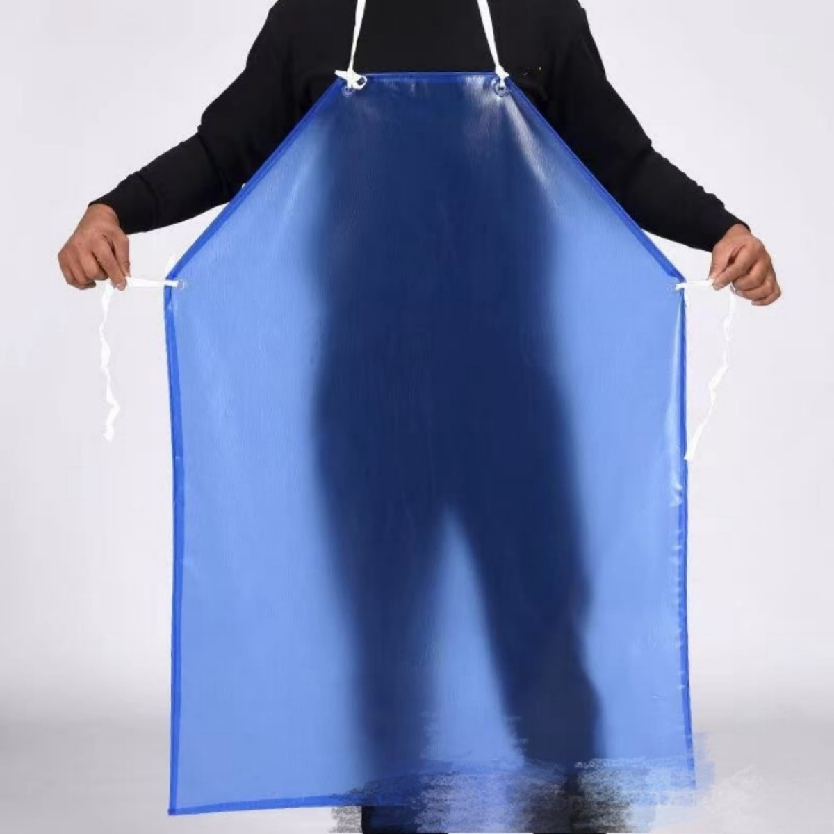 PVC Waterproof Apron for Water Stations Industrial Apron Oil-Proof Acid ...