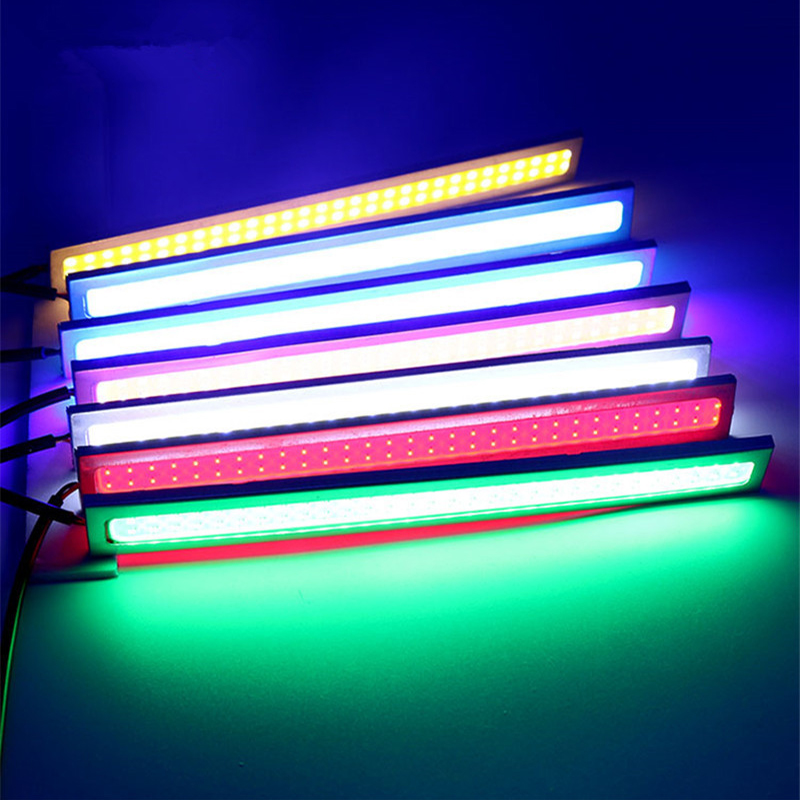 17CM 12V Car LED Car Daytime Running Light Strips Bar DRL Motorcycle ...