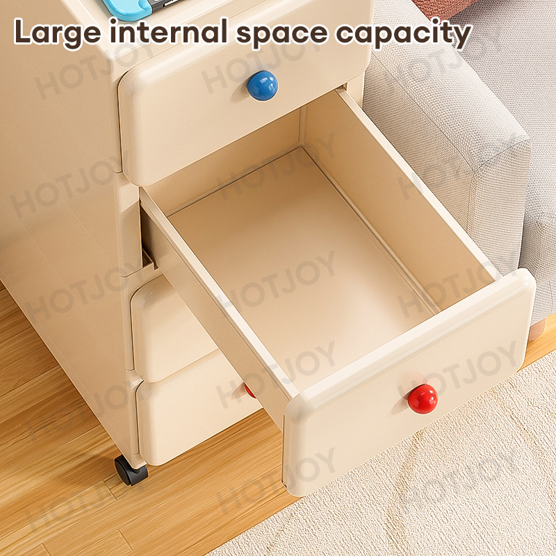 HOTJOY Gap Storage Cabinet 15-25cm Narrow Plastic Drawer Cosmetic ...