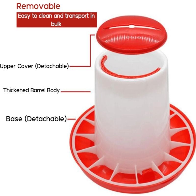 【BUY 1 TARE 1 】 Automatic Chicken Feeder Drinker Fowl Chicken Poultry ...