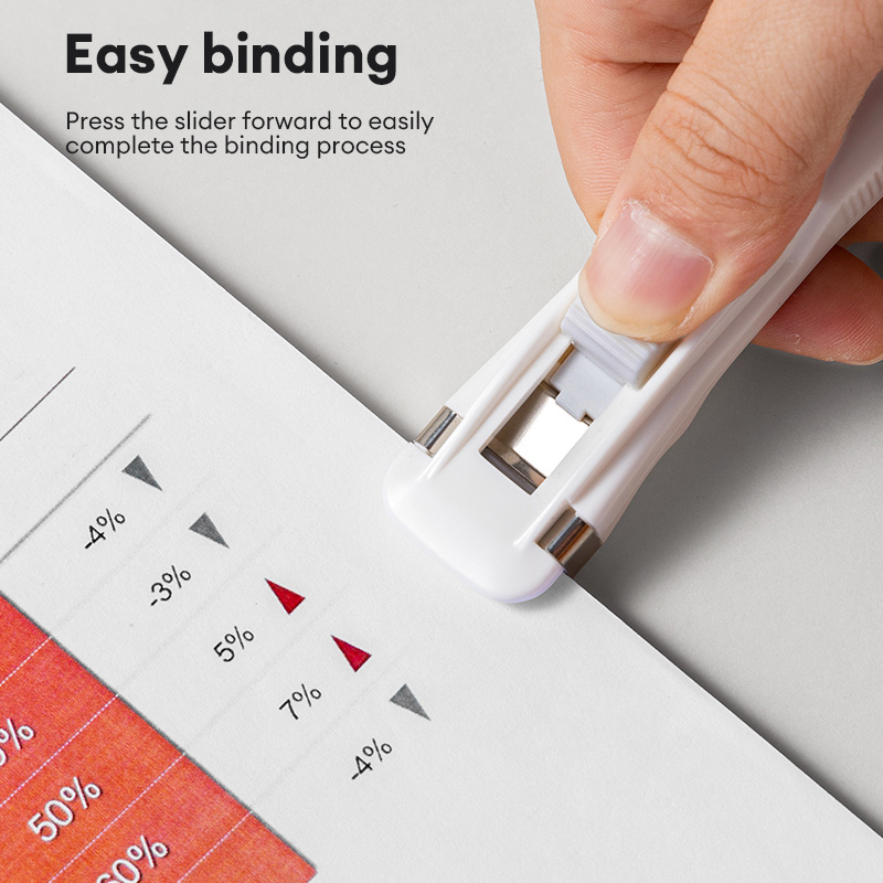 Deli White Document Pusher – Stack Organizer & Paper Alignment Tool ...
