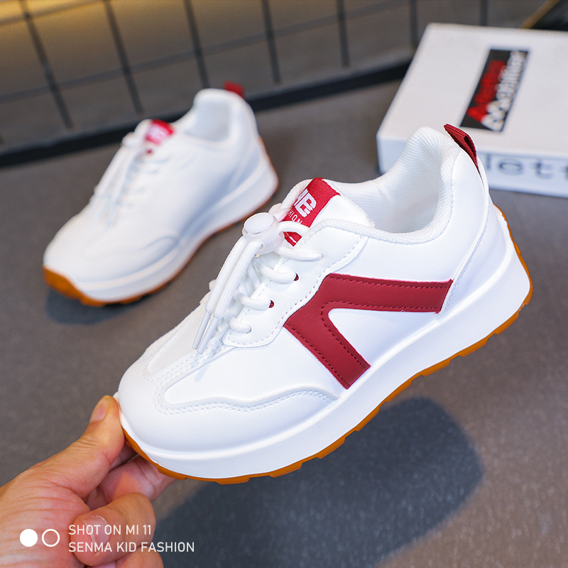 SENMA Rubber Shoes For Kids Girls Korean Shoes Unisex Baby White Shoes ...