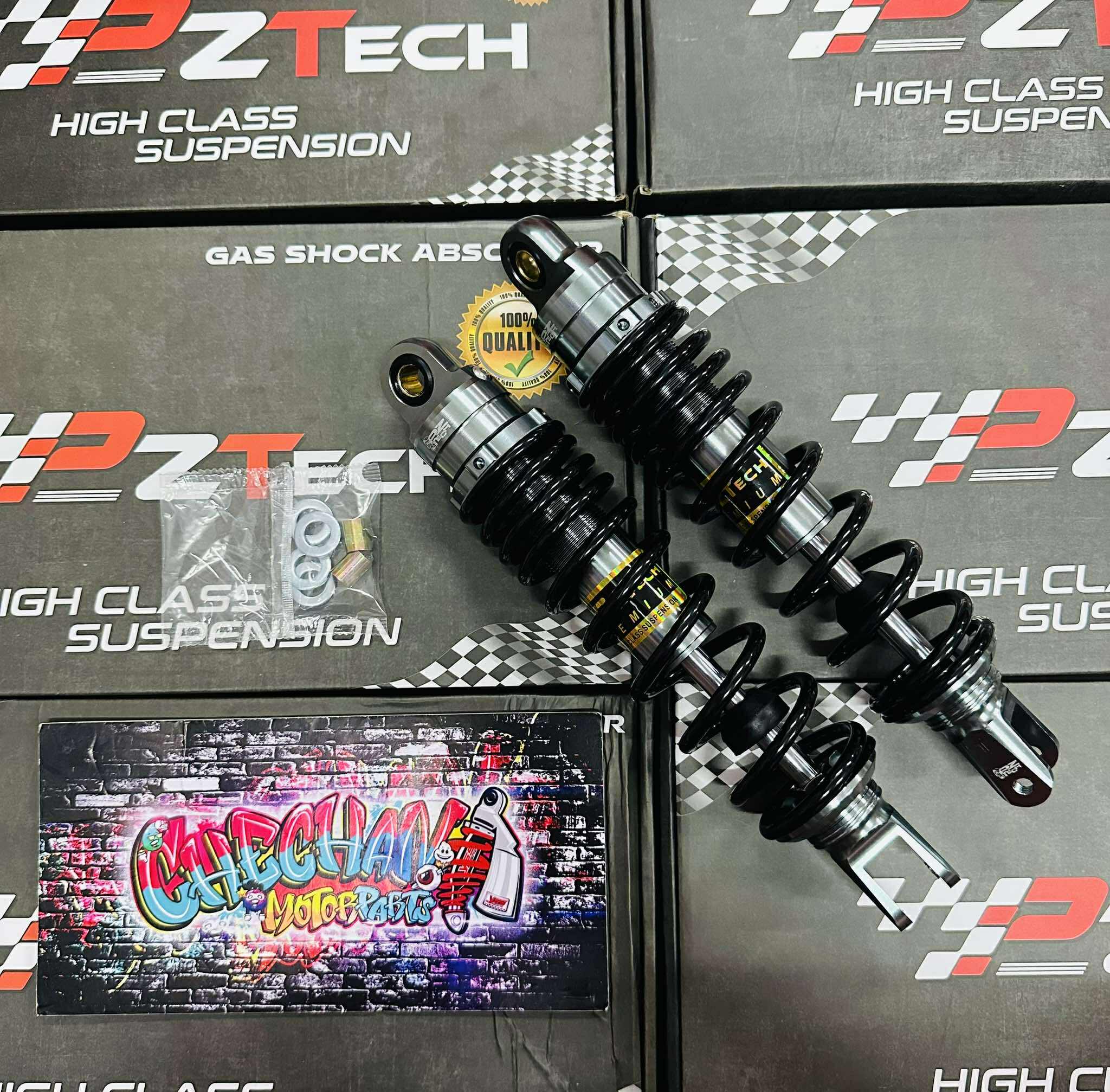 PZTECH REAR SHOCK CNC Z2 SERIES AEROX / NMAX / PCX 305MM / 335MM ...