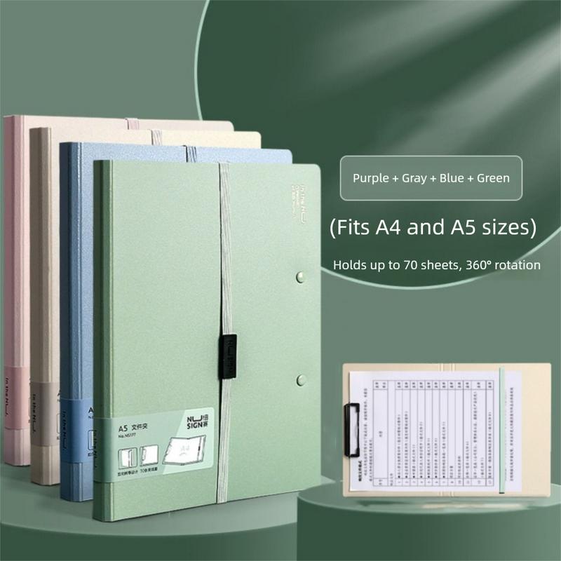 A4 TO A5 Folding Briefcase, Convertible Cardboard Contract Organizer ...