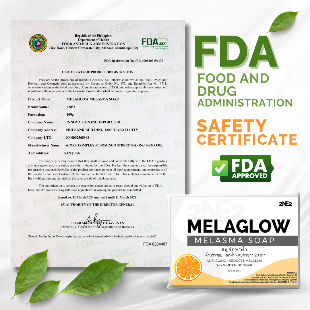 2NE2 Thailand MelaGlow Melasma Soap - Melasma, Pekas, Hyperpigmentation ...
