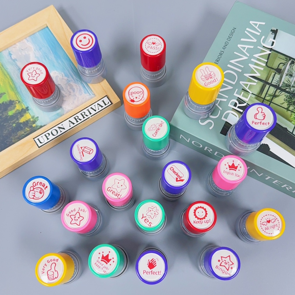Teacher Stamp Rubber Stamp Self Ink Primary School Pupil Good Work ...