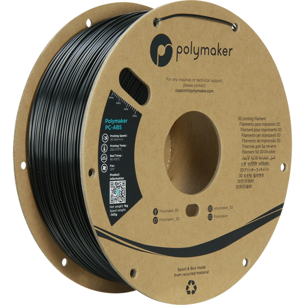 Polymaker PC-ABS 3D Printing Filament Toughness Light Diffusing Properties | Shopee Philippines