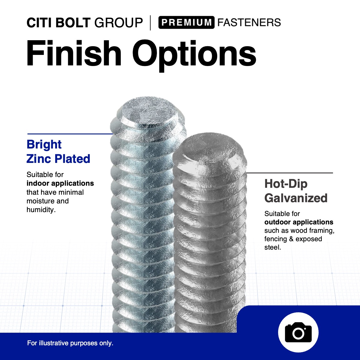 1pc GI & HDG Hot Dip Stud Bolt Fully Threaded Rod w/ Nut & FW 48 Inches ...