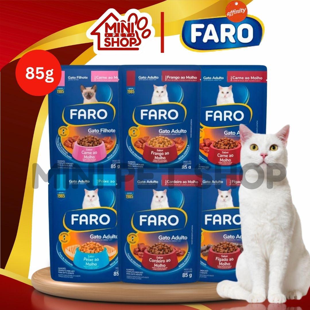 85g Faro Cat Wet Food Pouch All Stages Adult Kitten Support Healthy ...