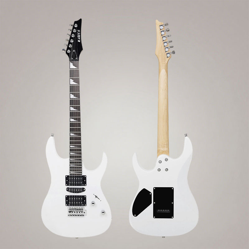 KAWES Double Rocker Electric Guitar Professional Metal Electric Guitar ...