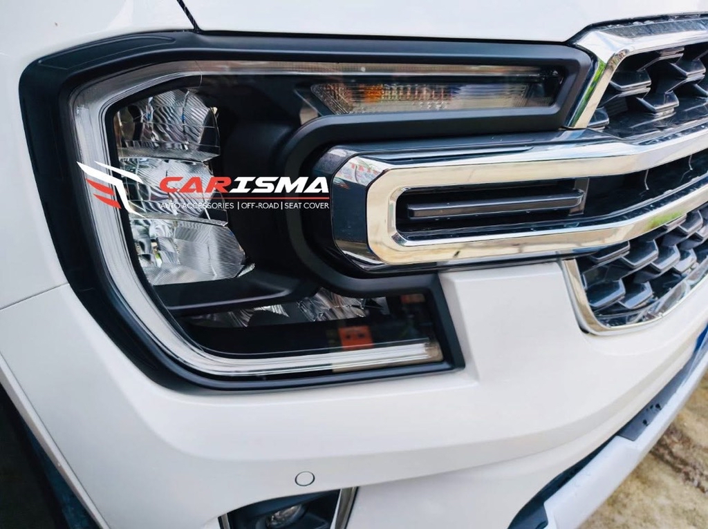 NEXT-GEN FORD EVEREST 2023-2026 GARNISH SET BLACK EVEREST TREND/SPORT ...