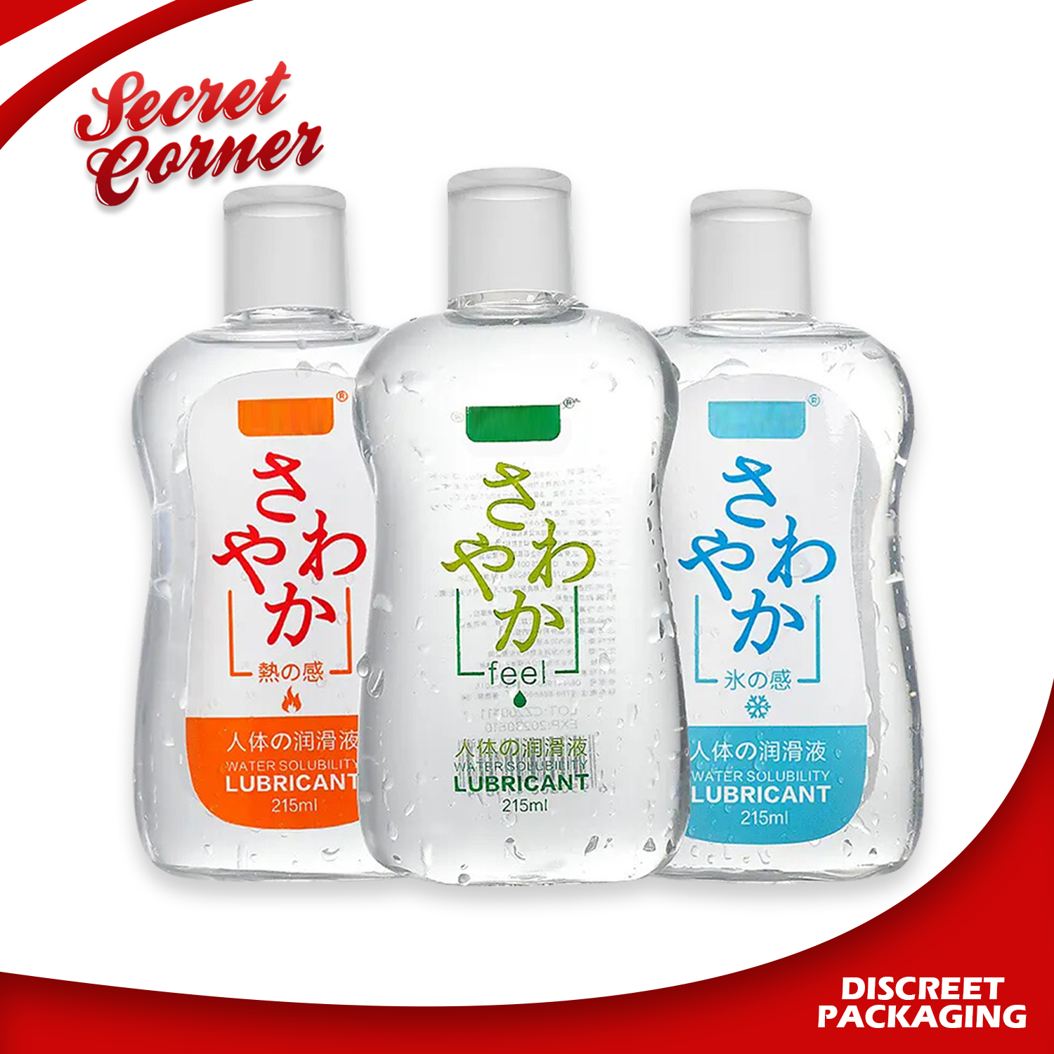 Secret Corner 215ml Water Based Lubricant for Sex Toy Anal Vagina ...