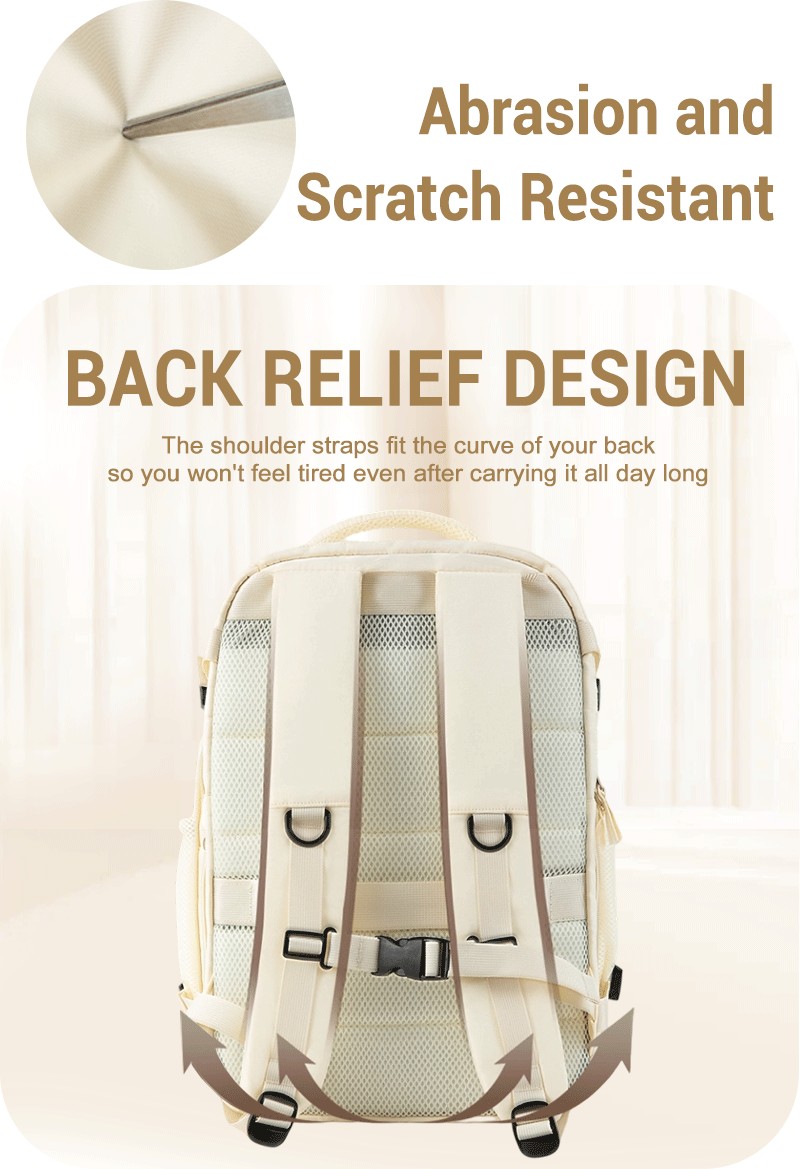 ISLAND ELEPHANT 17 inch Laptop Backpack Waterproof Multifunction Travel ...