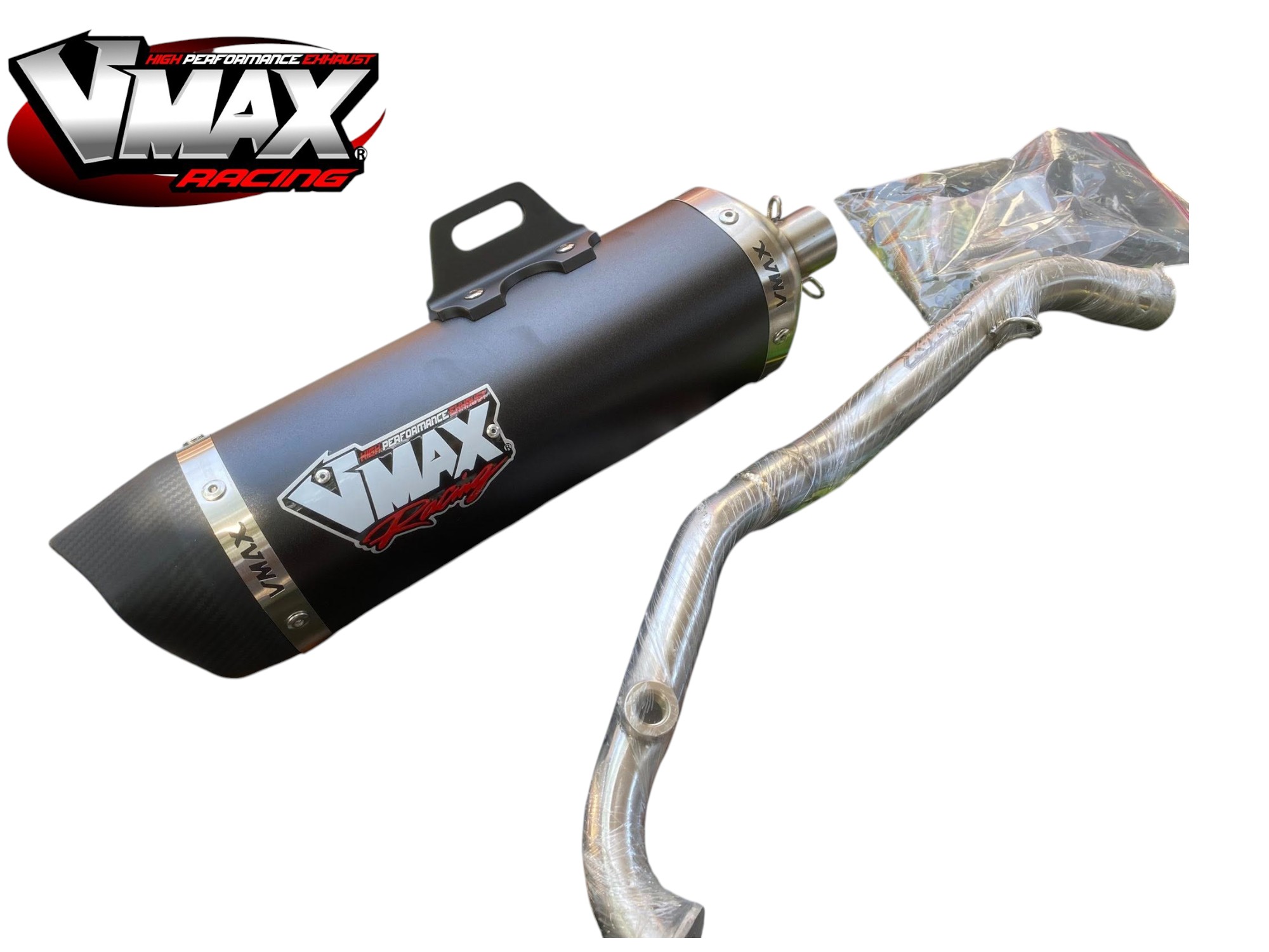 VMAX POWER PIPE RACING FOR CLICK V2/MIO/BEAT/NMAX V2/M3/NMAXV1/PCX160 ...