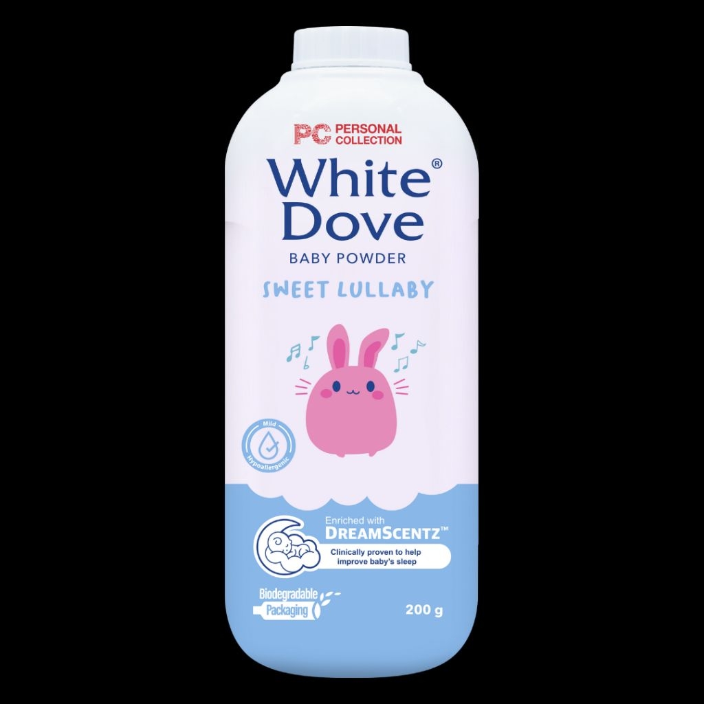 White Dove Baby Powder Sweet Lullaby 200g | Shopee Philippines