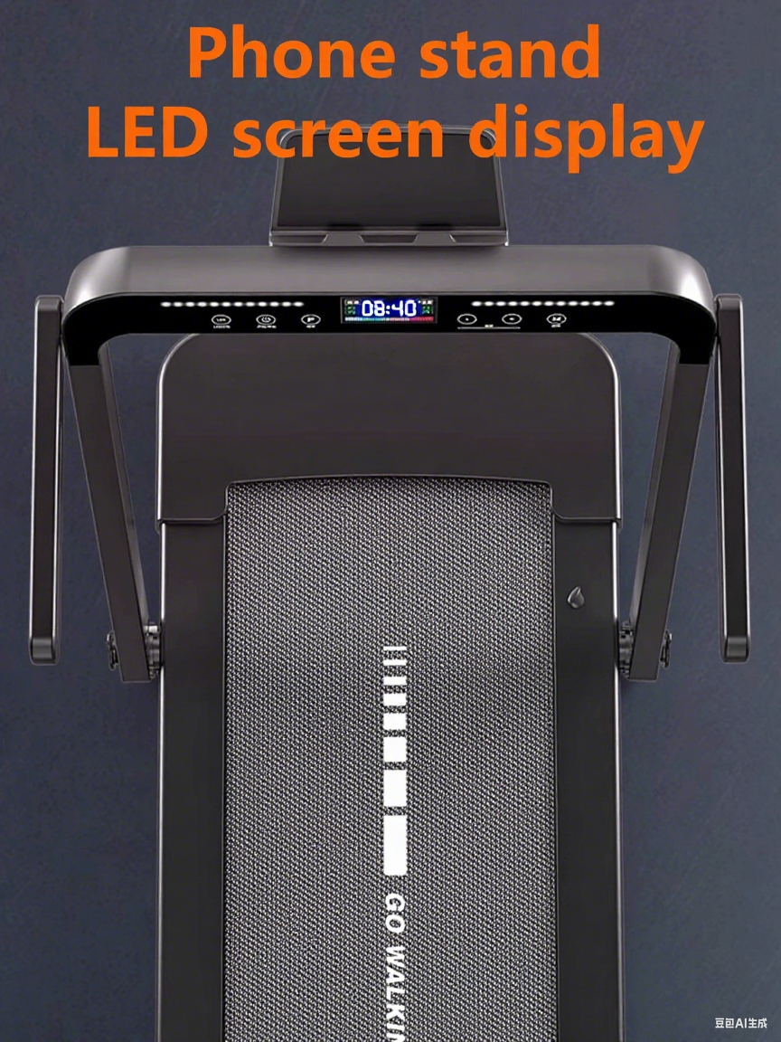 Electric Treadmill Slope Foldable Heavy Duty Multi-functional 14km/h ...