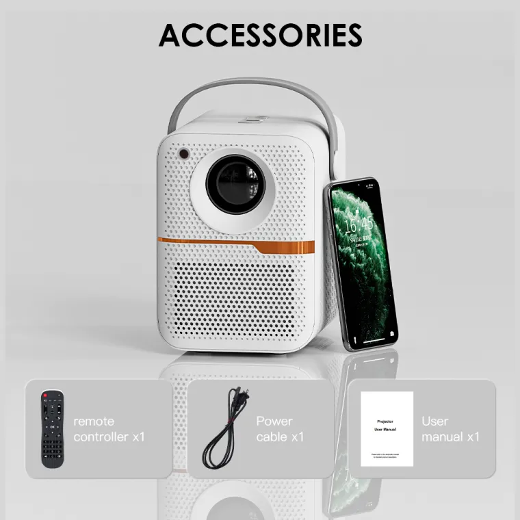 Funhouse | Vision P10 Global Mini Projector 4K WIFI Bluetooth Android ...