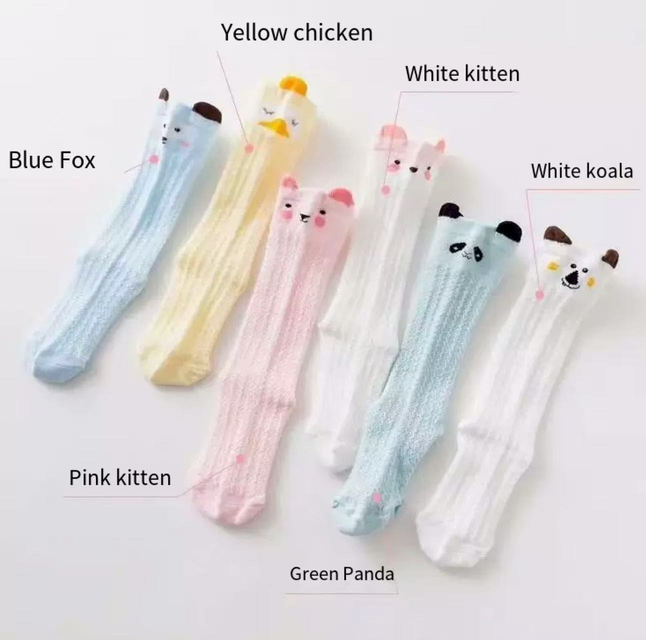 Baby Cute Mosquito Socks Baby Socks Breathable Thin Cotton Mosquito ...