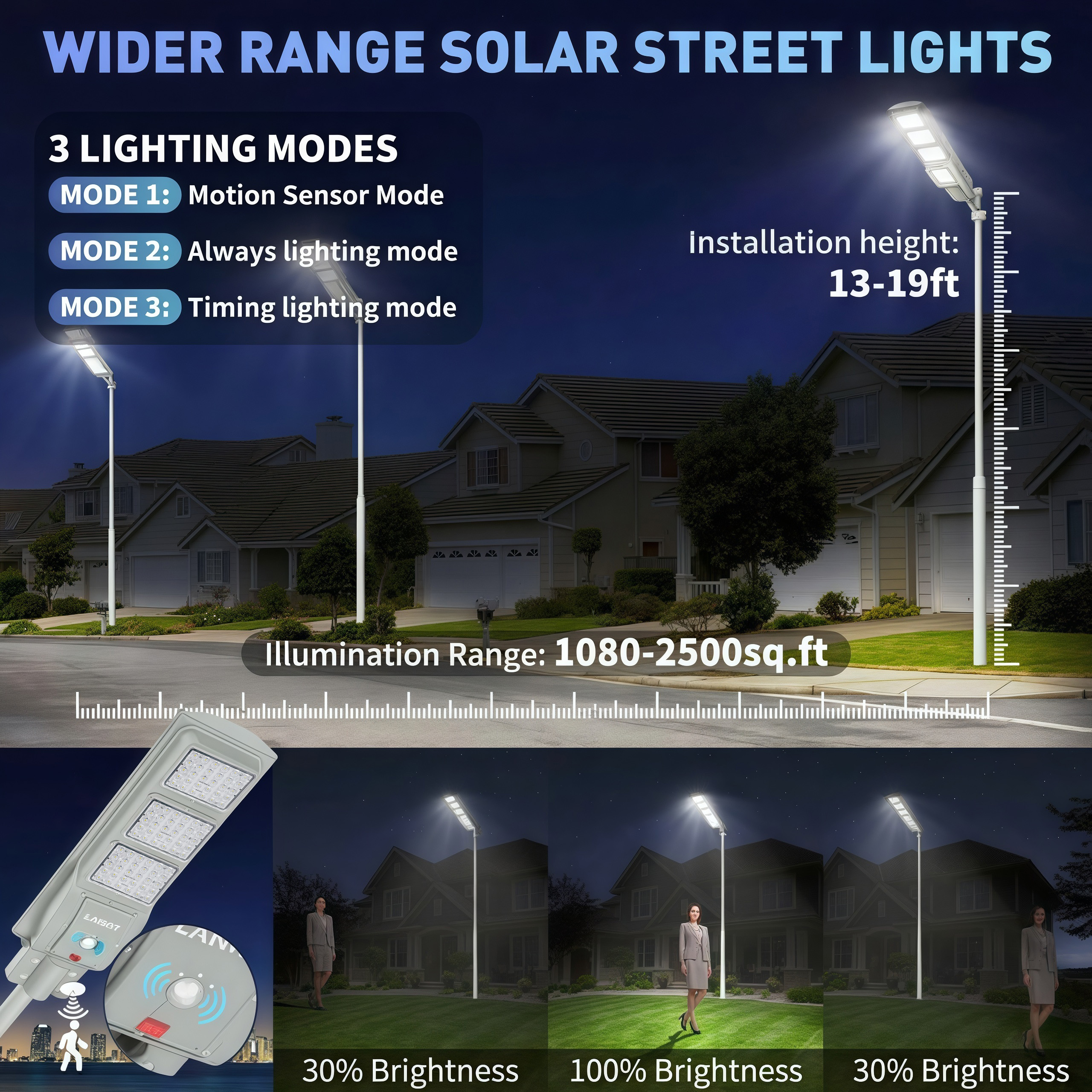 BUY 1 TAKE 1 Solar Light Outdoor Waterproof 200000W Solar Street Light Solar Lamp with control ...