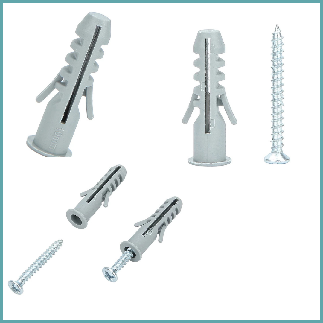50PCS/BOX HIGH QUALITY HEAVY-DUTY TOX WITH SCREW/EXPAND NAILS WITH ...
