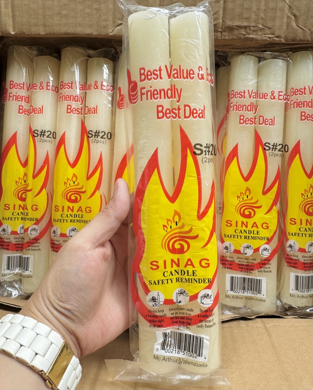 Candle S#20 2pcs/Pack | Shopee Philippines