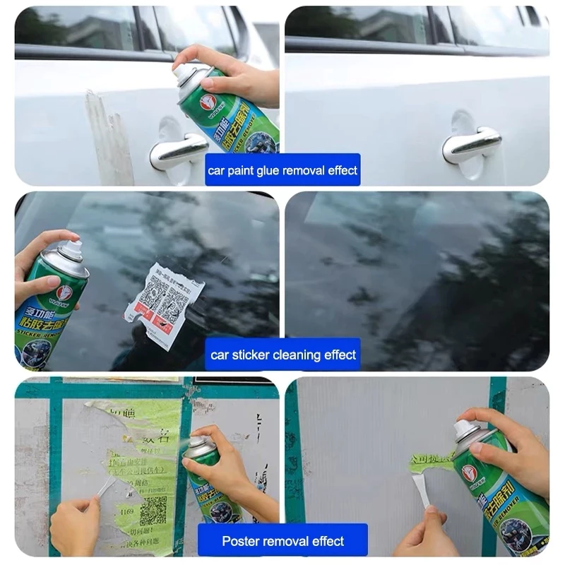Sticker Remover Spray 480ML Car Sticker Remover Car Window Film ...