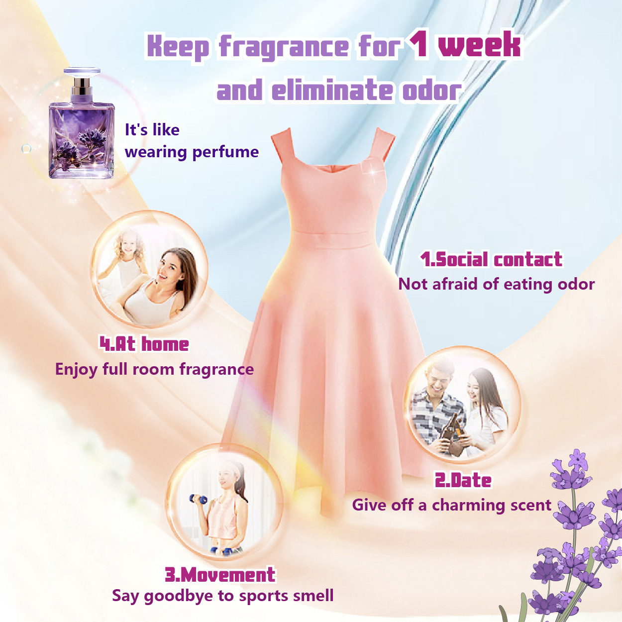 2530ML Newly Upgraded Liquid Laundry Detergent All In One Laundry Detergent Fabric Softener ...