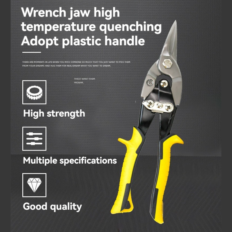 Aviation Snip Straight Metal Sheet Cutter Scissors strong stainless ...