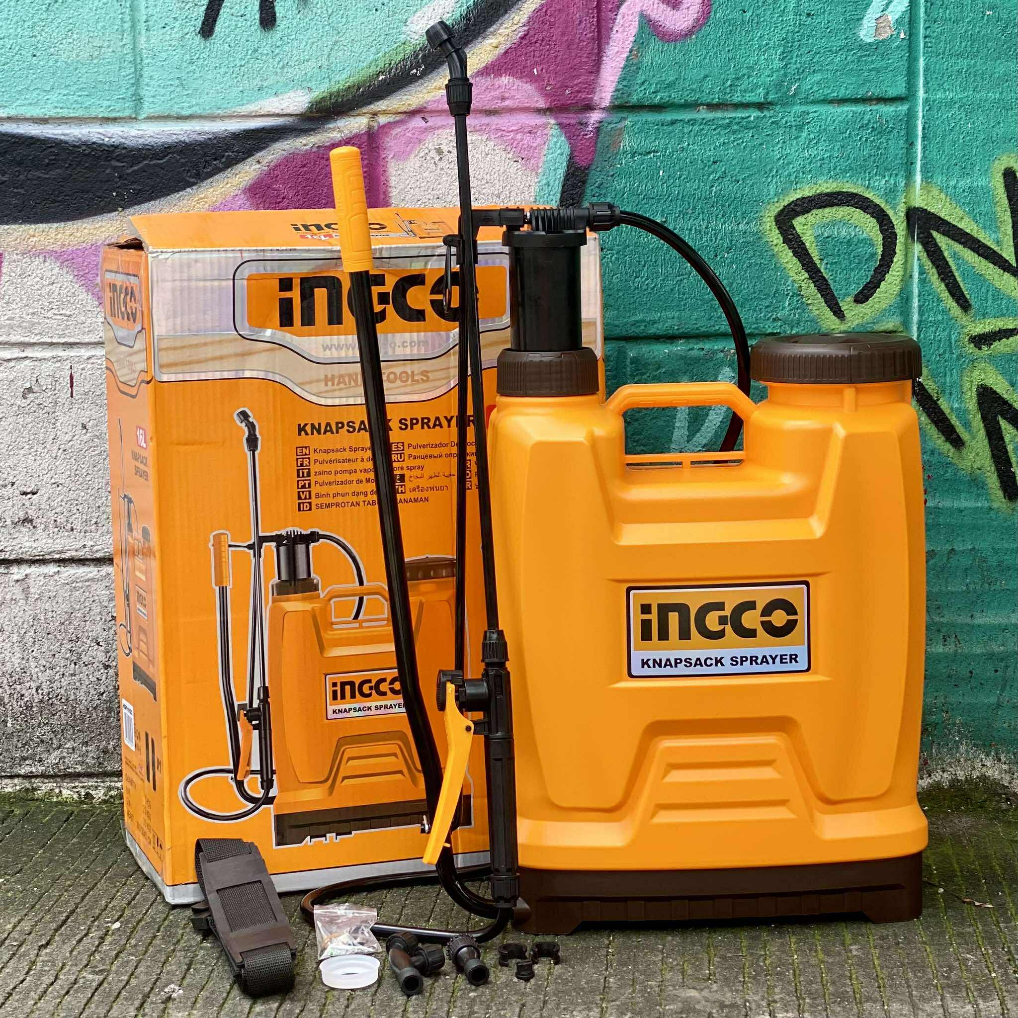 INGCO Manual Knapsack Sprayer 16L HSPP41602 | Shopee Philippines