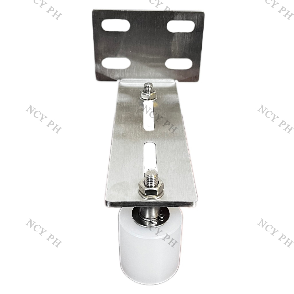COD stainless Sliding Gate Top Guide Roller set with L bracket | Shopee ...