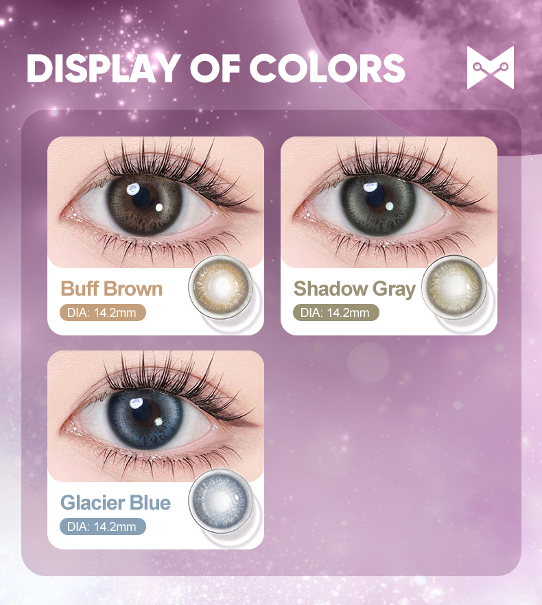 2025 NEW Magister Contact lens Blush Girl Series Buff Brown Shadow Gray ...