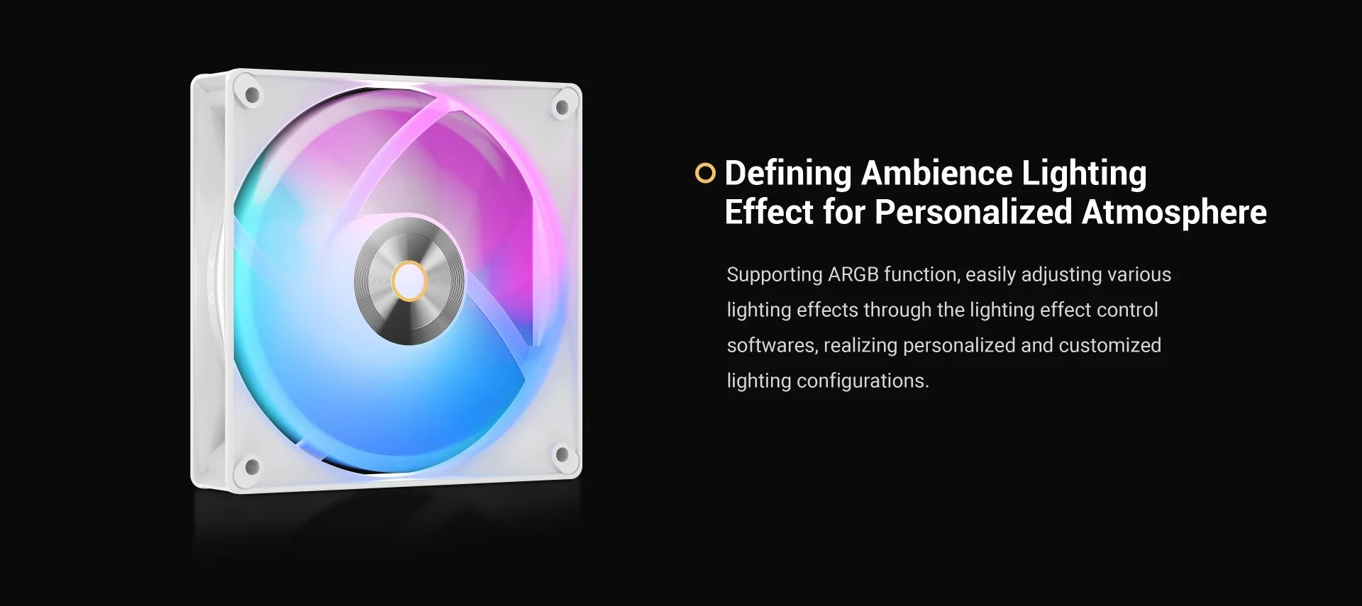 Itw | Ocypus Delta PC Fan Beta F12 ARGB 120MM Single Fan Pack (Black ...