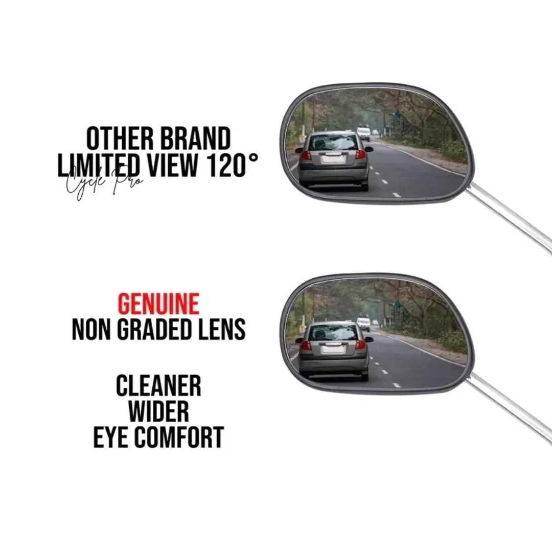 HONDA XRM 115 - SIDE MIRROR CHROME STEM | LONG STEM STOCK TYPE |HIGH ...