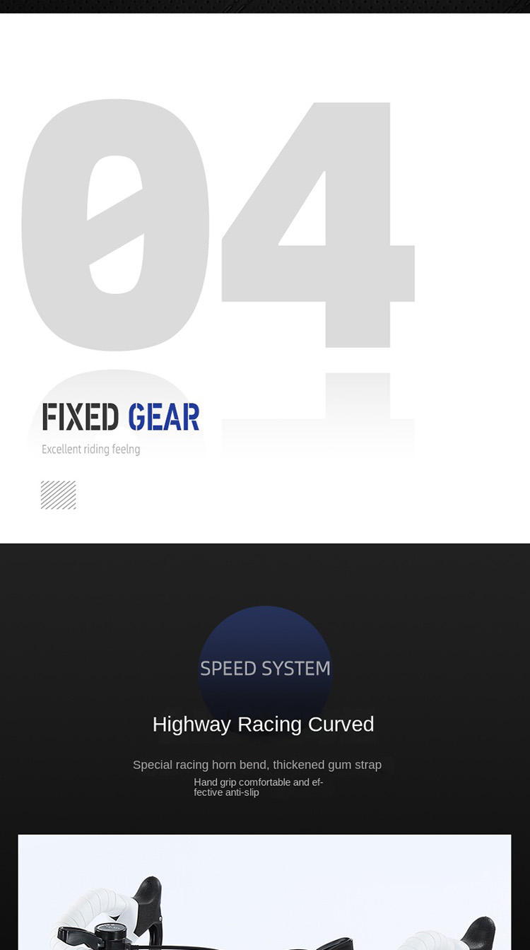 LUANDA 700cc FIXIE Bike Adult Bike 26 inch alloy material frame 7-Speed ...