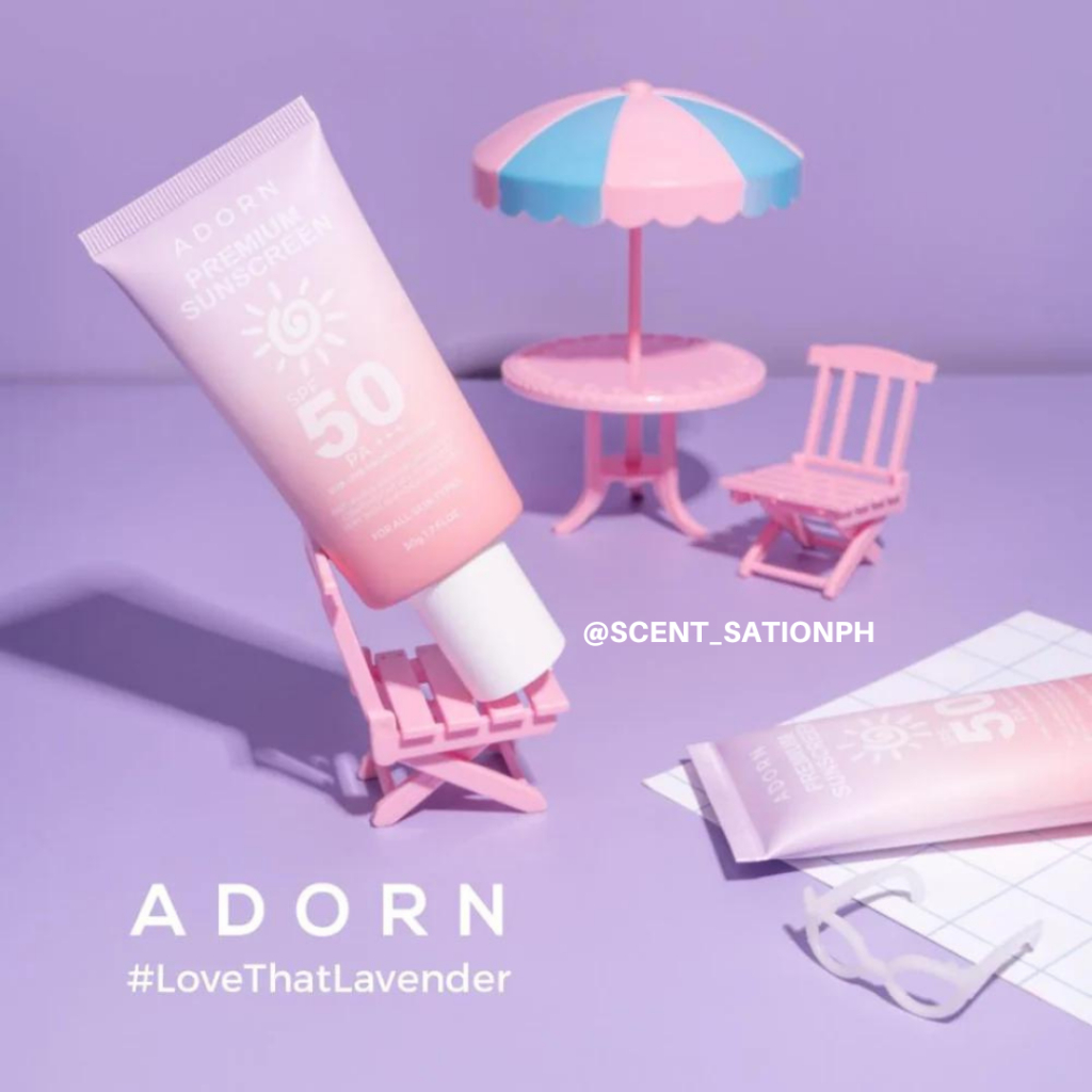 Adorn by Calmskin Premium Sunscreen, Milky Whitening Lotion, Glow ...