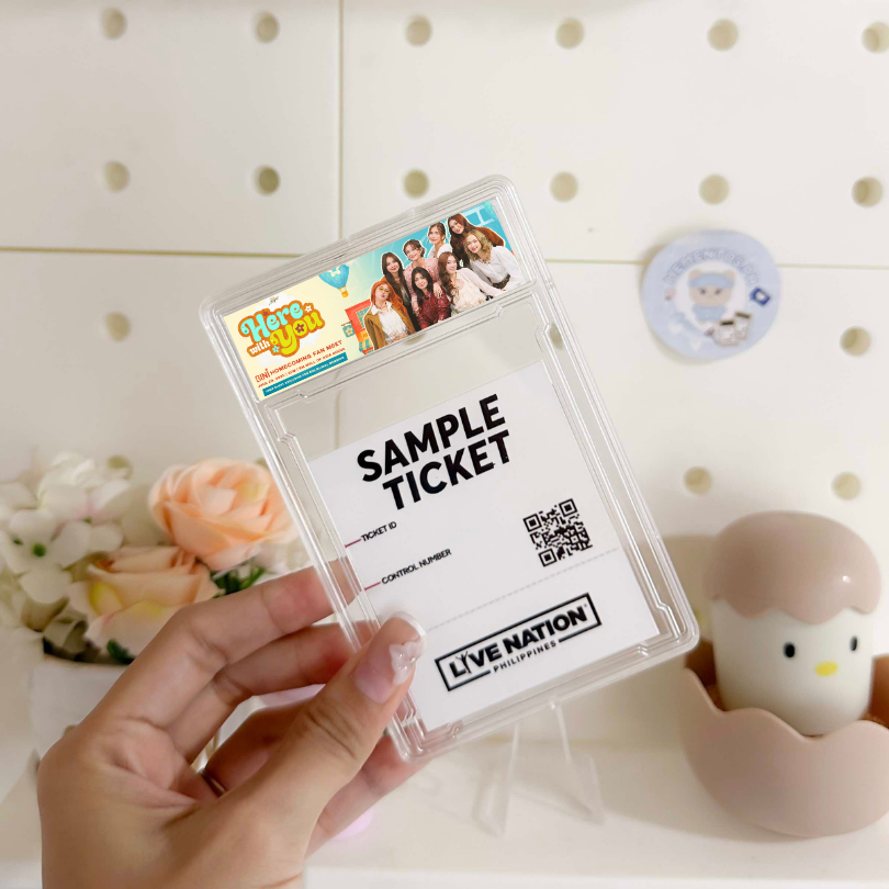 BINI Here With You Homecoming Fan Meet Acrylic Concert Ticket ...