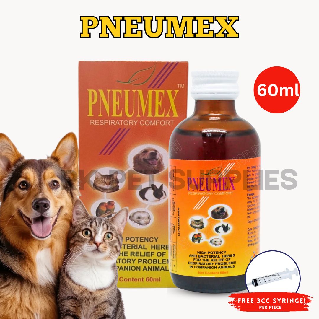 60ml Pneumex Herbal Syrup Respiratory Advance Support All Stages Adult ...