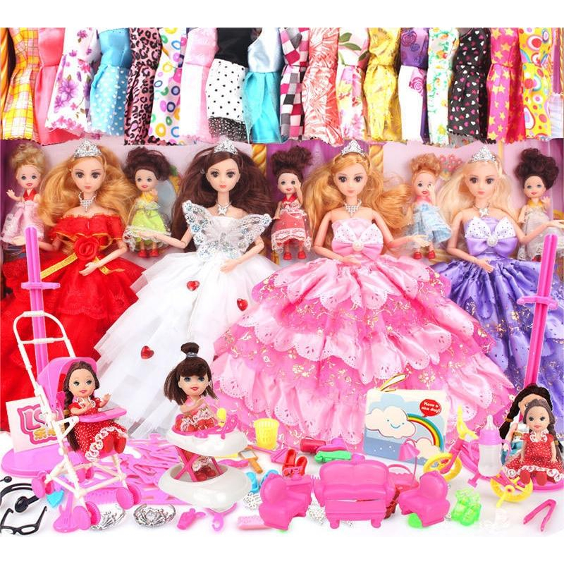 baby doll set girls princess large size sale doll gift box children's ...