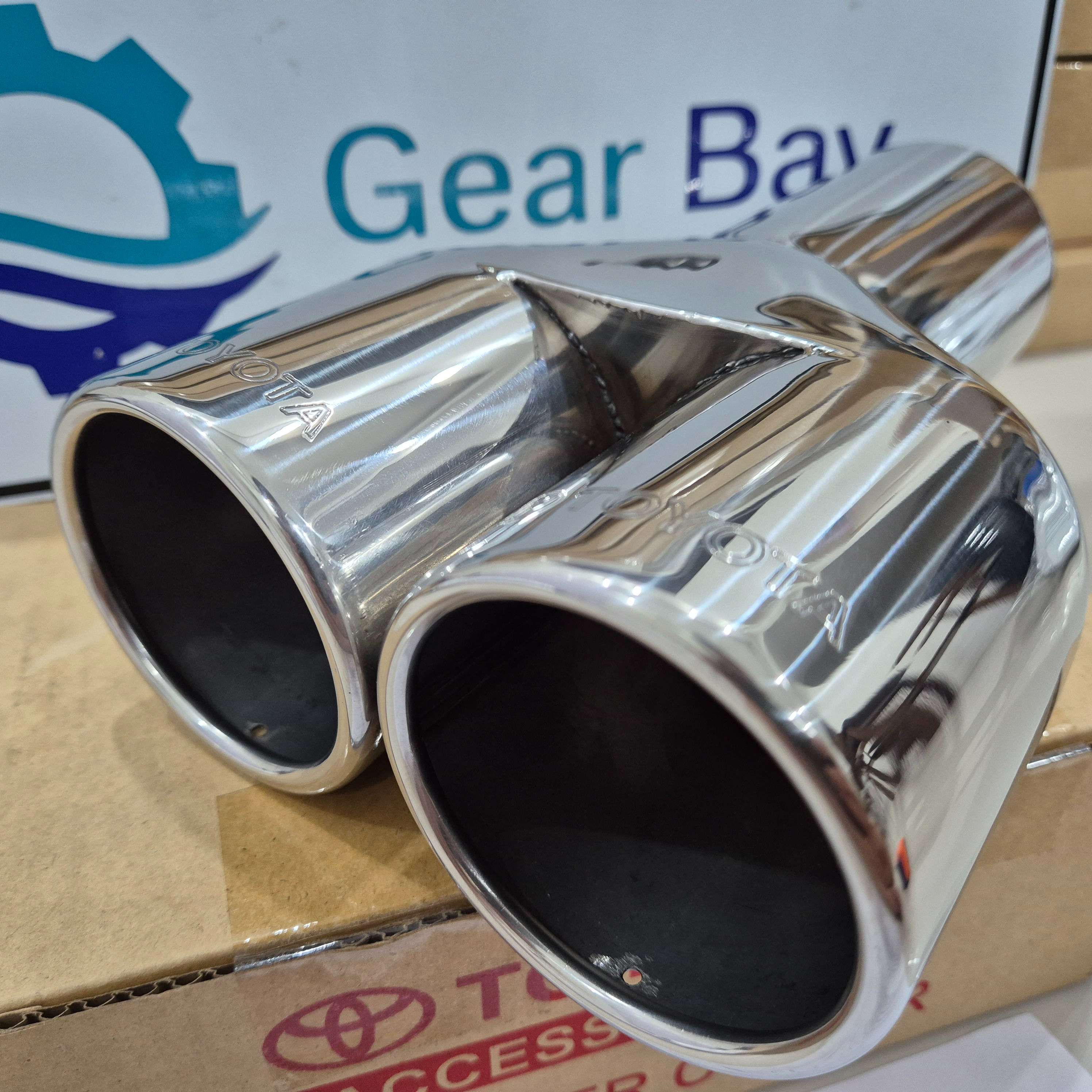 Toyota Muffler Cutter Dual Exhaust | Shopee Philippines