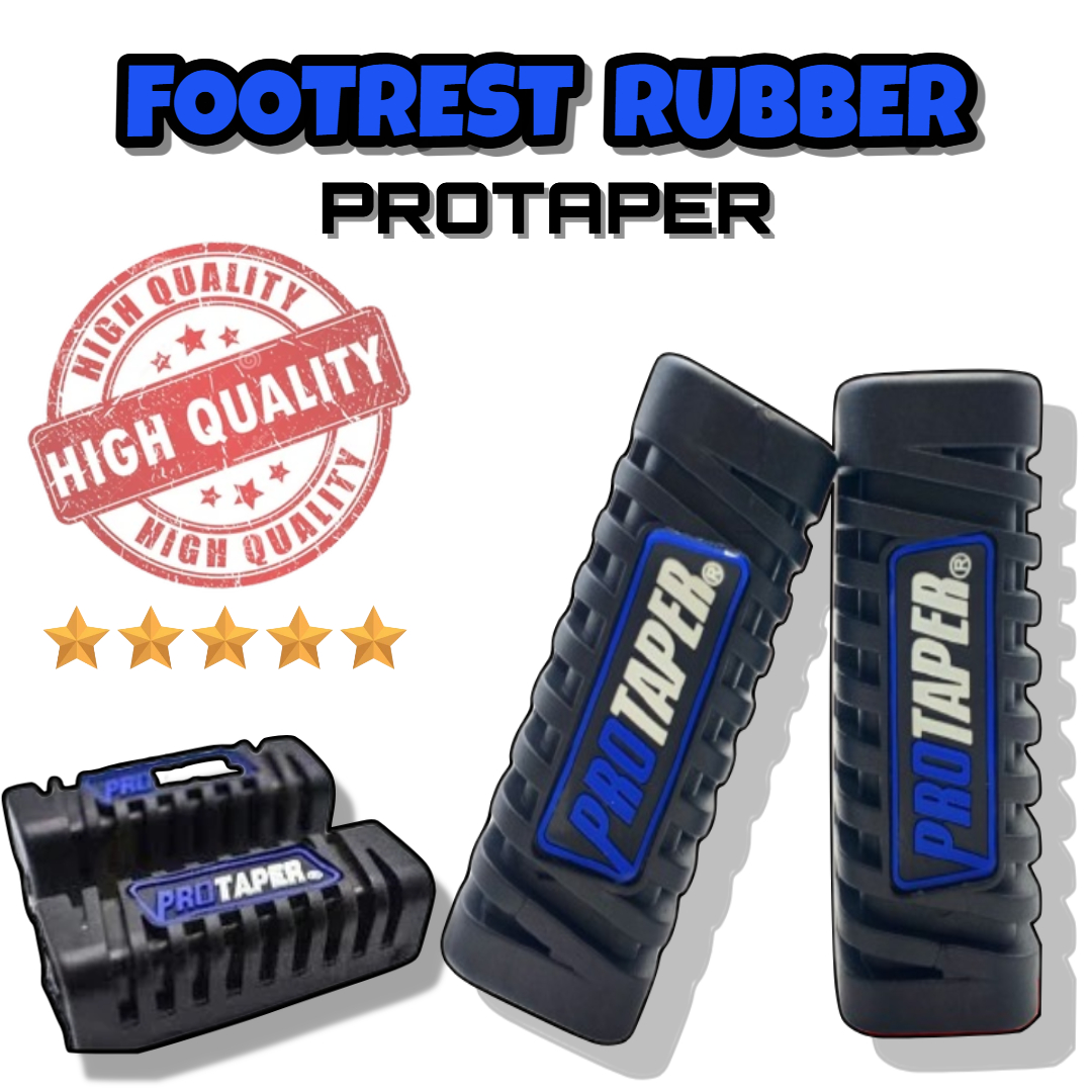 RUSI MOJO 110 - Footrest Front Rubber Protaper BLUE|Makapal Matibay | 1 ...