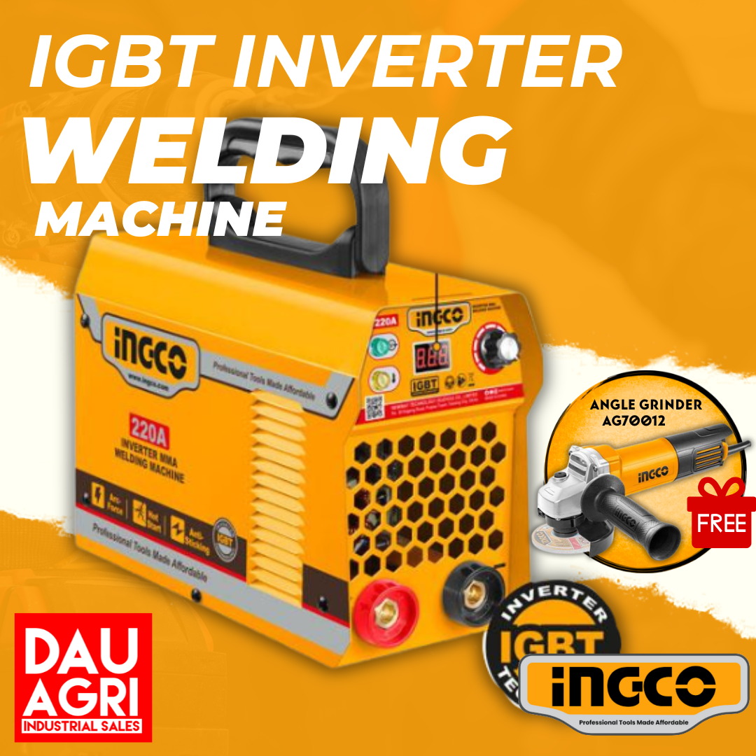 Ingco Portable Welding Machine Inverter IGBT ARC MMA | Shopee Philippines