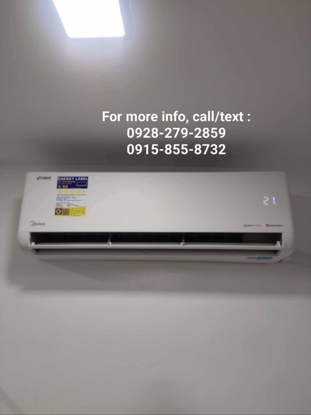 MIDEA 2.0HP Split Type Inverter Airconditioner (Free Installation ...