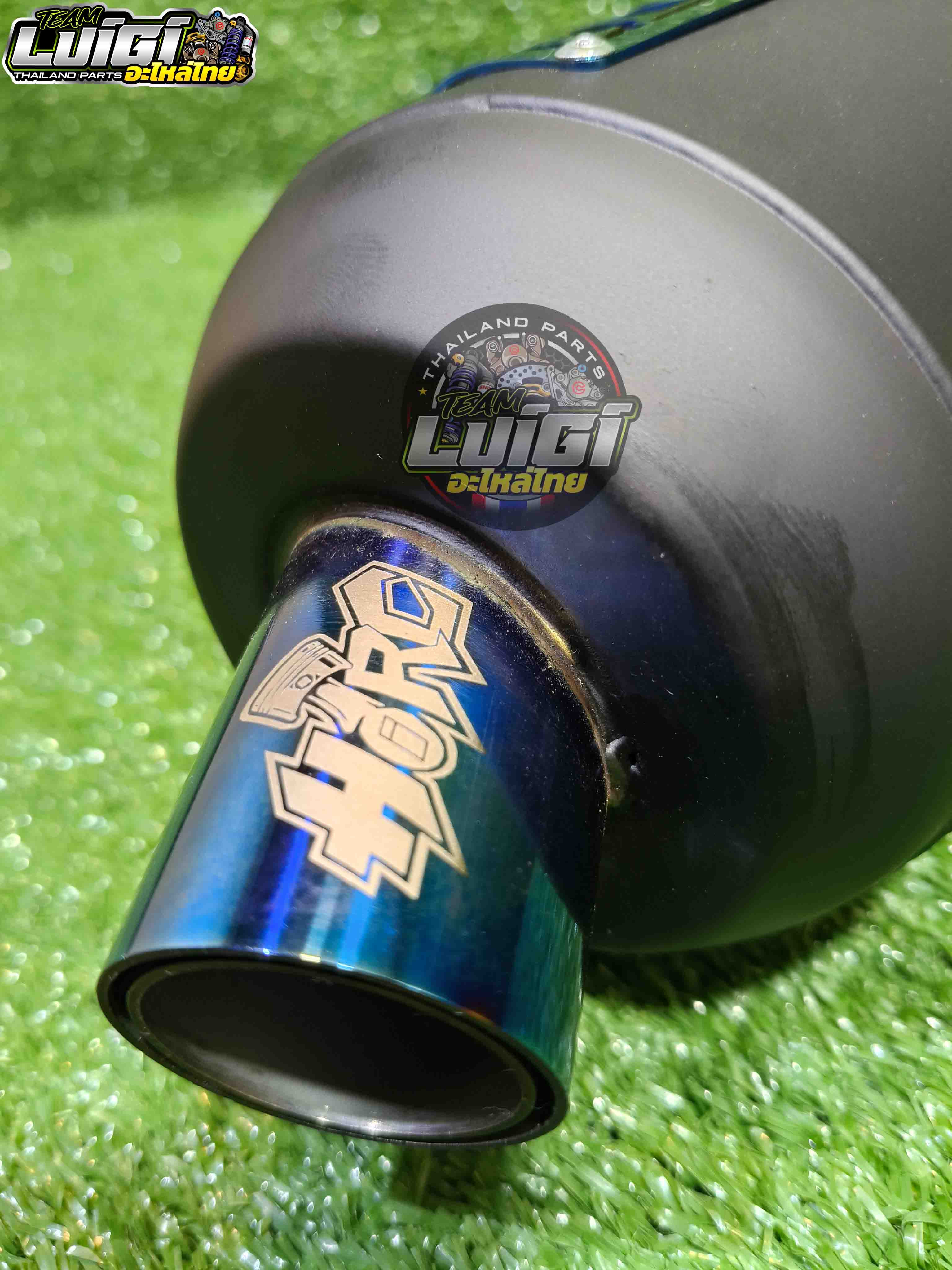 HIRC POWER PIPE TITANIUM TIP HONDA PCX 160 MADE IN TAIWAN | Shopee ...