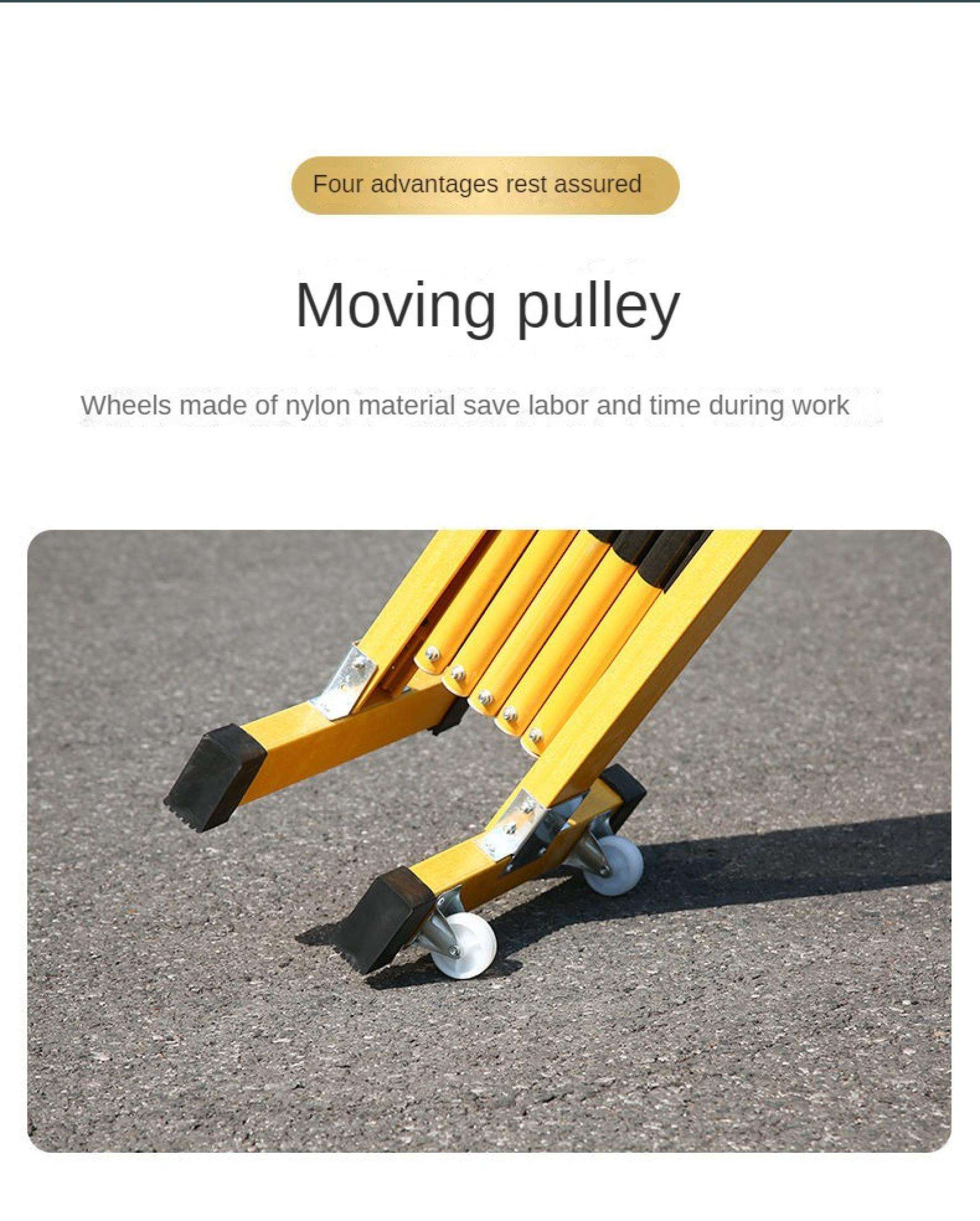 Fiberglass reinforced plastic 2M/3M Movable Street Traffic Barriers ...