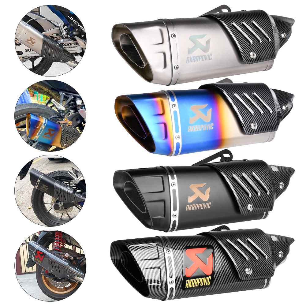 Akrapovic M1 Motorcycle Exhaust Pipe Stainless Steel With DB killer ...
