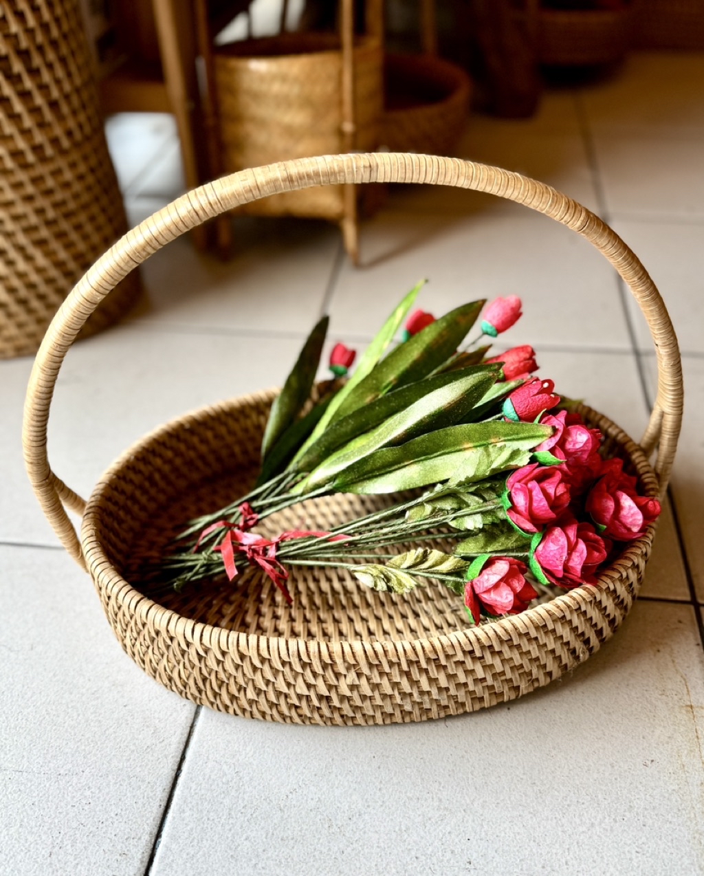 Handwoven rattan | labtang multipurpose basket | Shopee Philippines