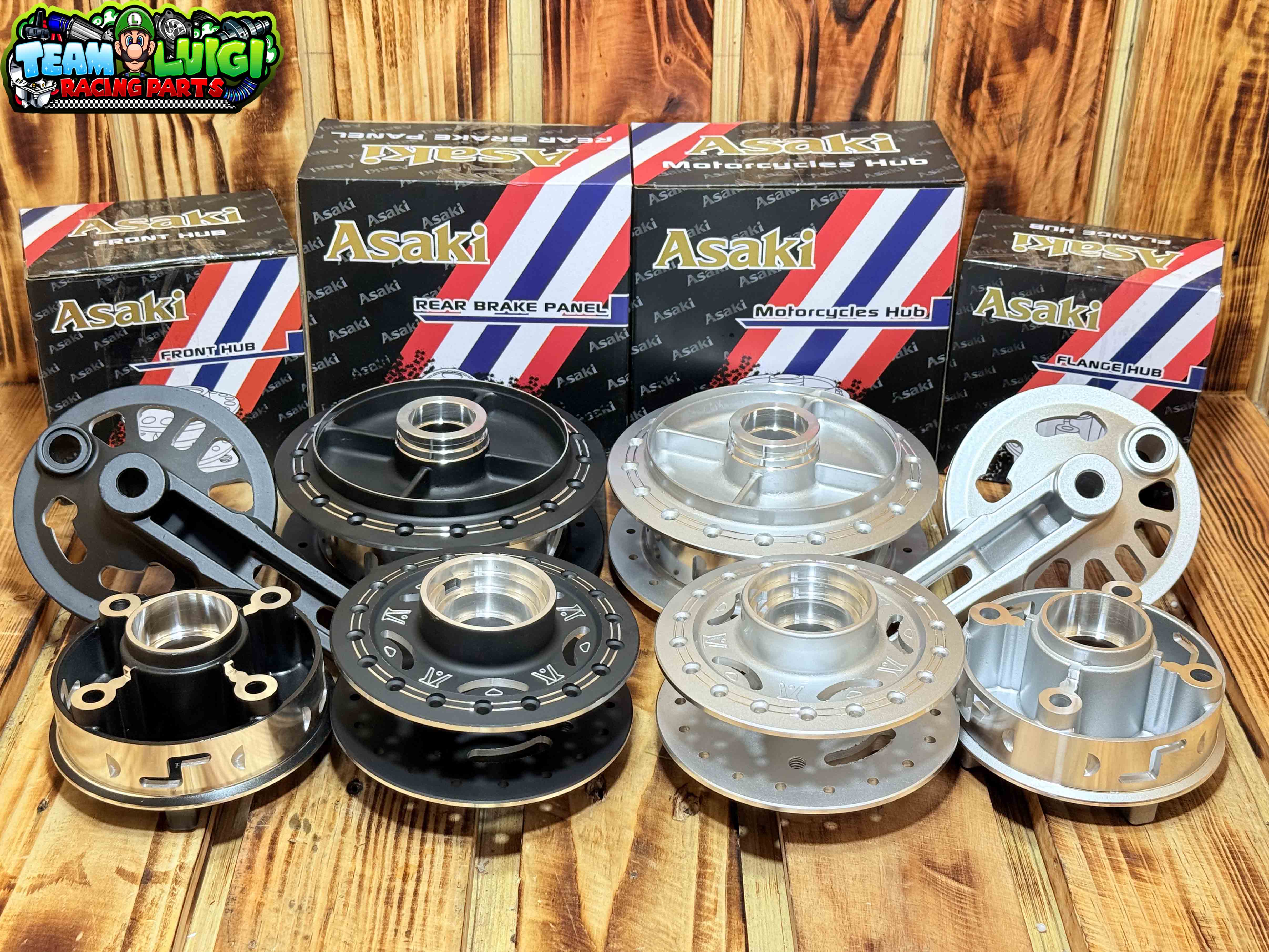 ASAKI WAVE 125, WAVE 100, XRM 125, RS 125, XRM 110 LIGHTEN HUB SET MADE ...